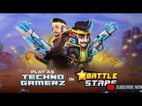 Techno First game in @ButtleStarsOfficial Wiht Techno own Character ...