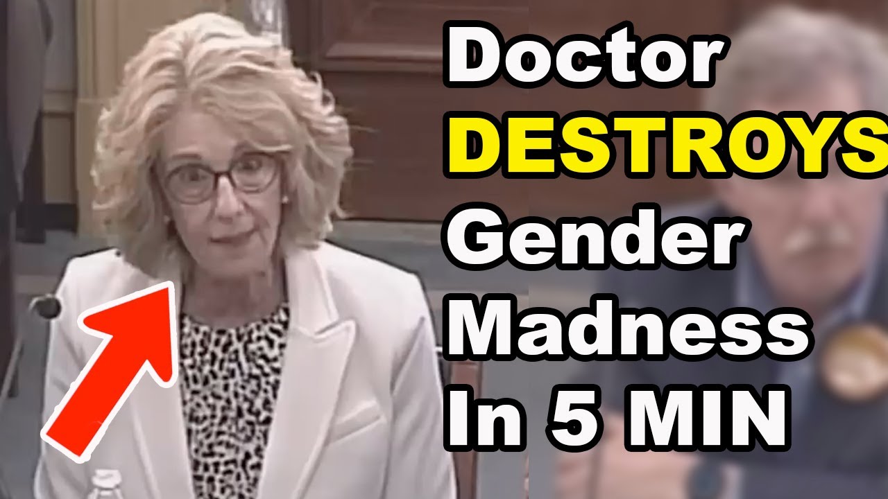 Woke Trans Kids Doctor GETS CAREER ENDED In CONGRESS By BASED ...
