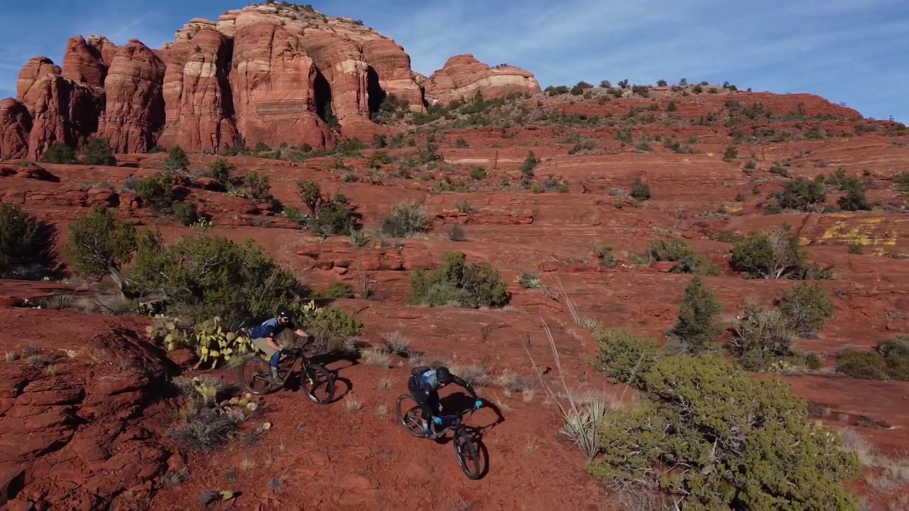 Lantern Rouge Goes Mountain Biking in Sedona - YouTube