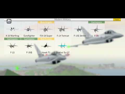 Roblox flight simulator in a A-10 Warthog - YouTube