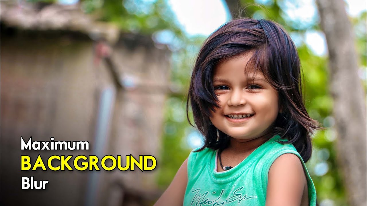 Get Maximum Background Blur With Any Lens | DSLR Background Blur ...
