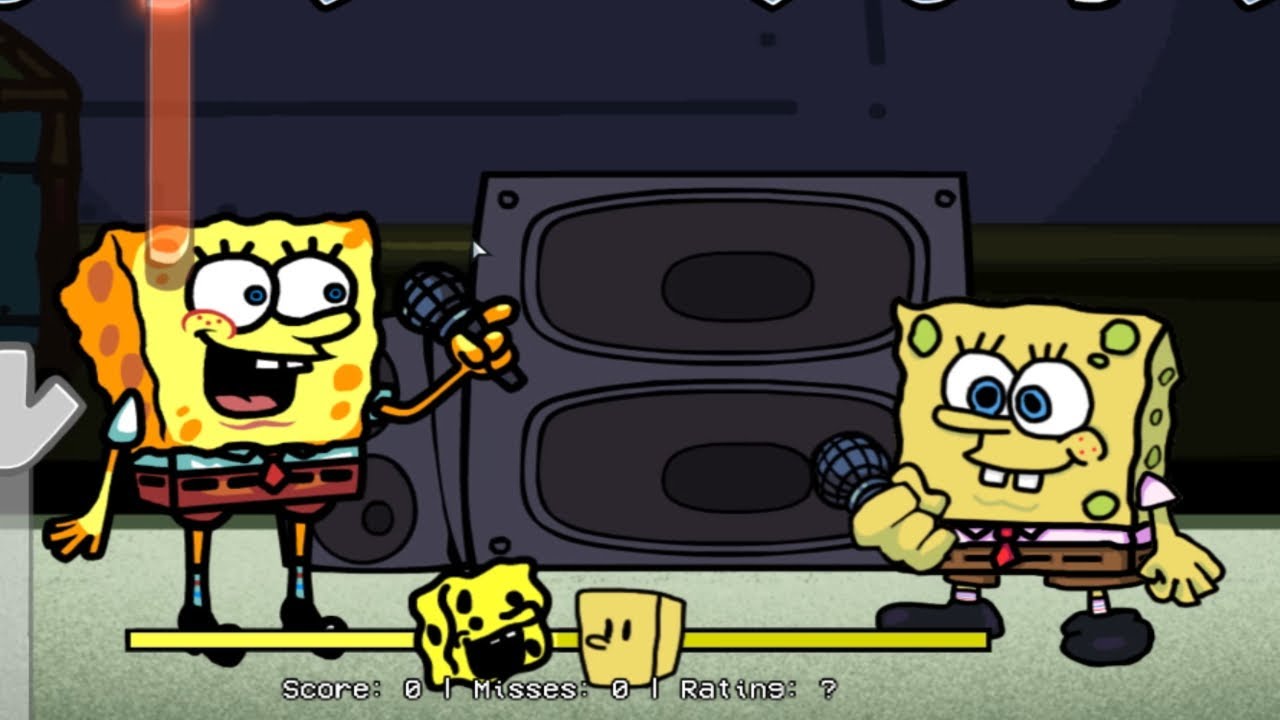 Faker but Spong & Spongebob Sing it - FNF - YouTube