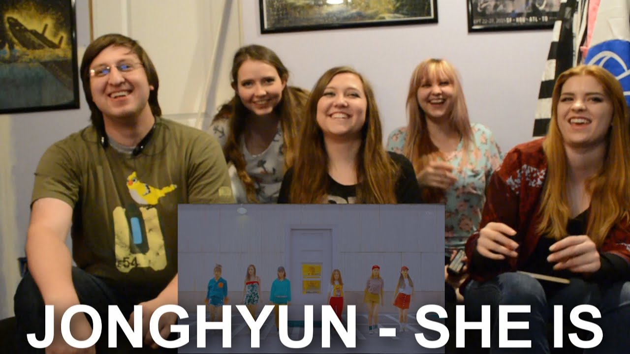 JONGHYUN 종현_좋아 (She is) MV Reaction - YouTube