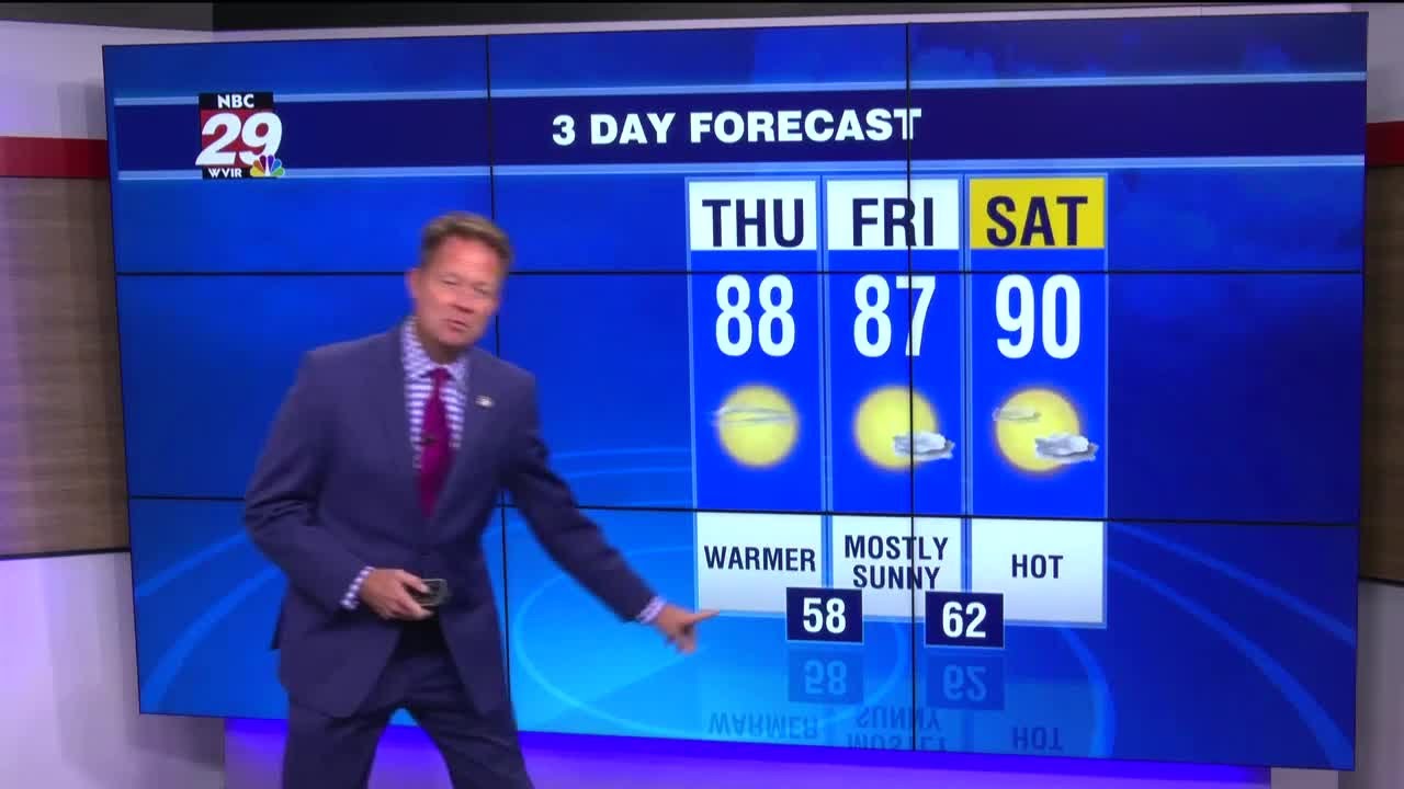Eric Pritchett - NBC29 Weather 6 PM May 19, 2021 - YouTube