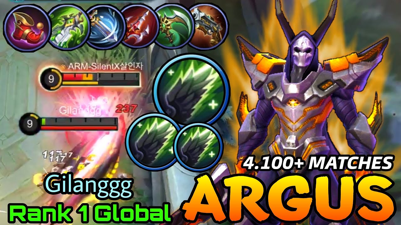 Malediction Argus 4.100+ Matches MVP Plays - Top 1 Global Argus by ...