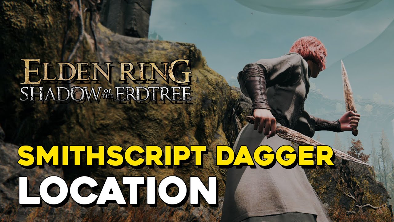 Elden Ring DLC Smithscript Dagger Location - YouTube
