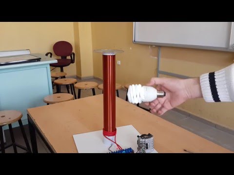 TÜBİTAK bilim fuarı için yaptığım tesla bobini