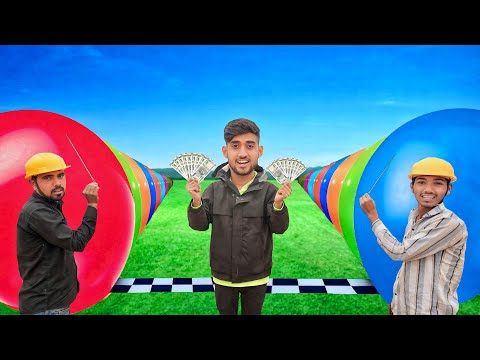 Balloon popping challenge winner will get money