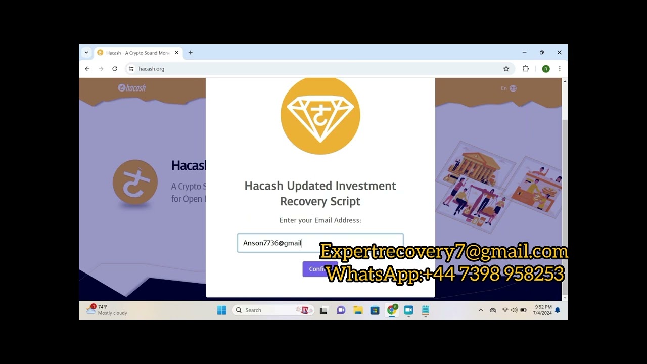 HAcash.org EXIT SCAM 2024 UPDATED on expertrecovery - YouTube