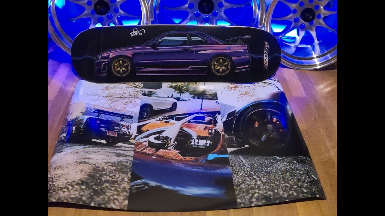 Adam LZ - R34 Skateboard Deck - YouTube