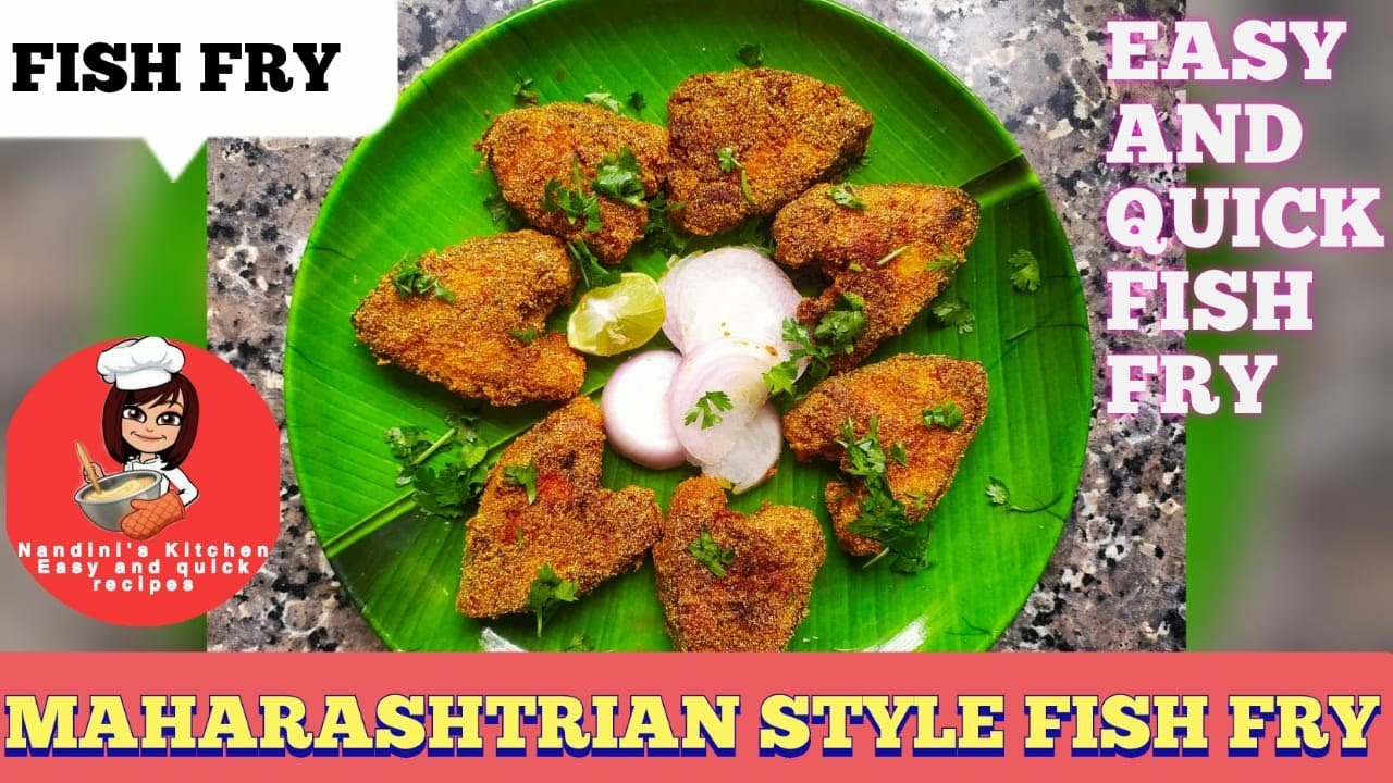 FISH FRY | MAHARASHTRIAN STYLE FISH FRY I EASY AND QUICK FISH FRY I ...