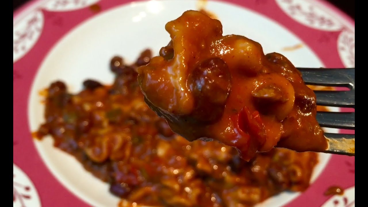 Vegetarian Taco Pasta MRE entree (Meal Ready to Eat) Review - YouTube