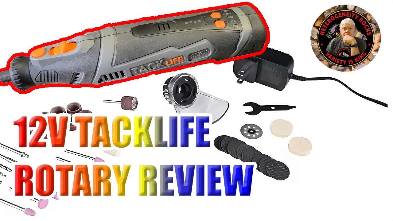 A battery rotary tool review - YouTube