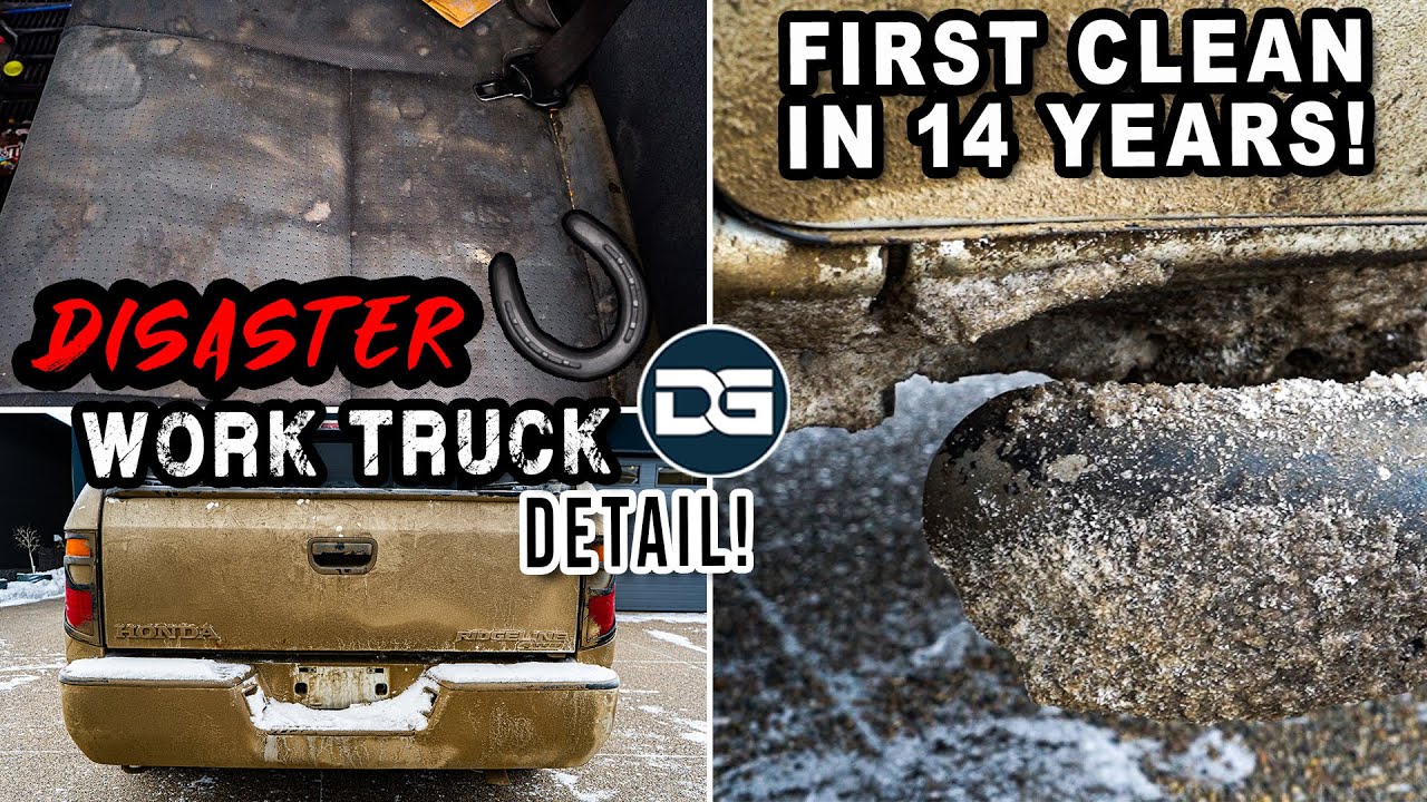 Cleaning The DIRTIEST Work Truck Ever?! | The Detail Geek - YouTube