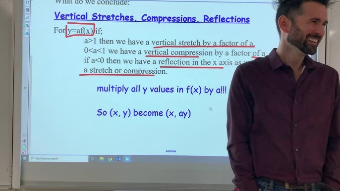 Transformations Veritcal Stretch Compression Youtube