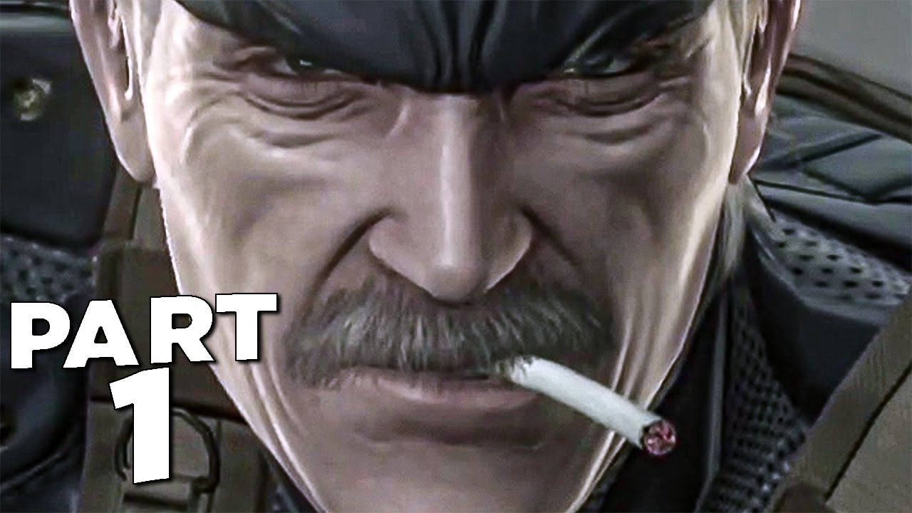 METAL GEAR SOLID 4 GUNS OF THE PATRIOTS PC Gameplay Walkthrough - INTRO ...