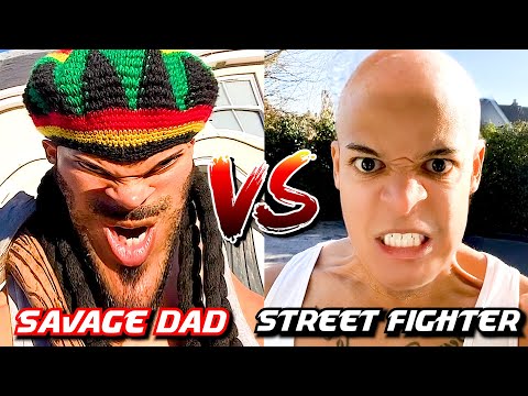 SAVAGE DAD VS ULTIMATE STREET FIGHTING CHAMPION 🤯🔥