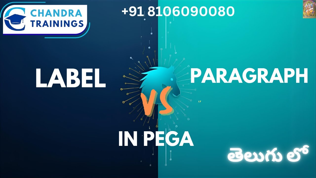 {తెలుగు} Labels vs Paragraphs-Pega||Regular batches|| Call/WApp+91 ...