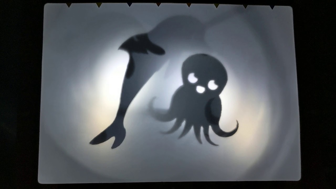 Shadow puppet show: the princess married the prince - YouTube