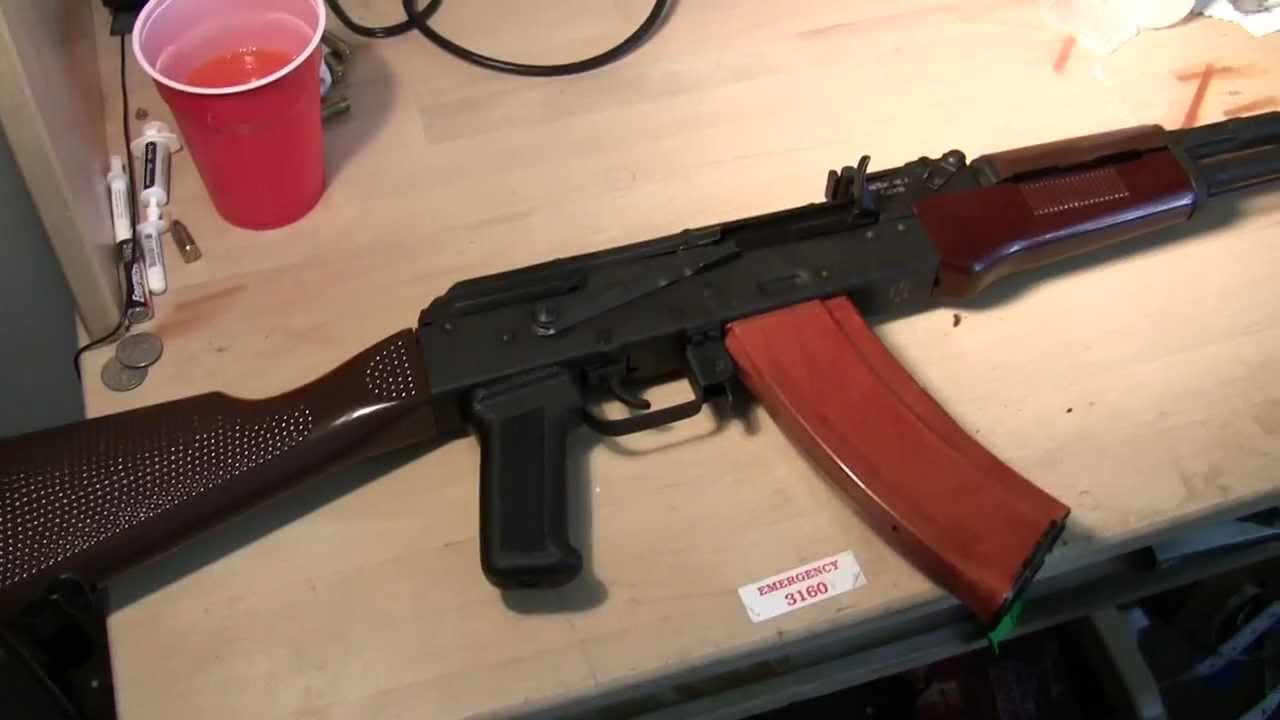 AK74 Initial Review - rare Romanian Intrac Arms East German Bakelite ...