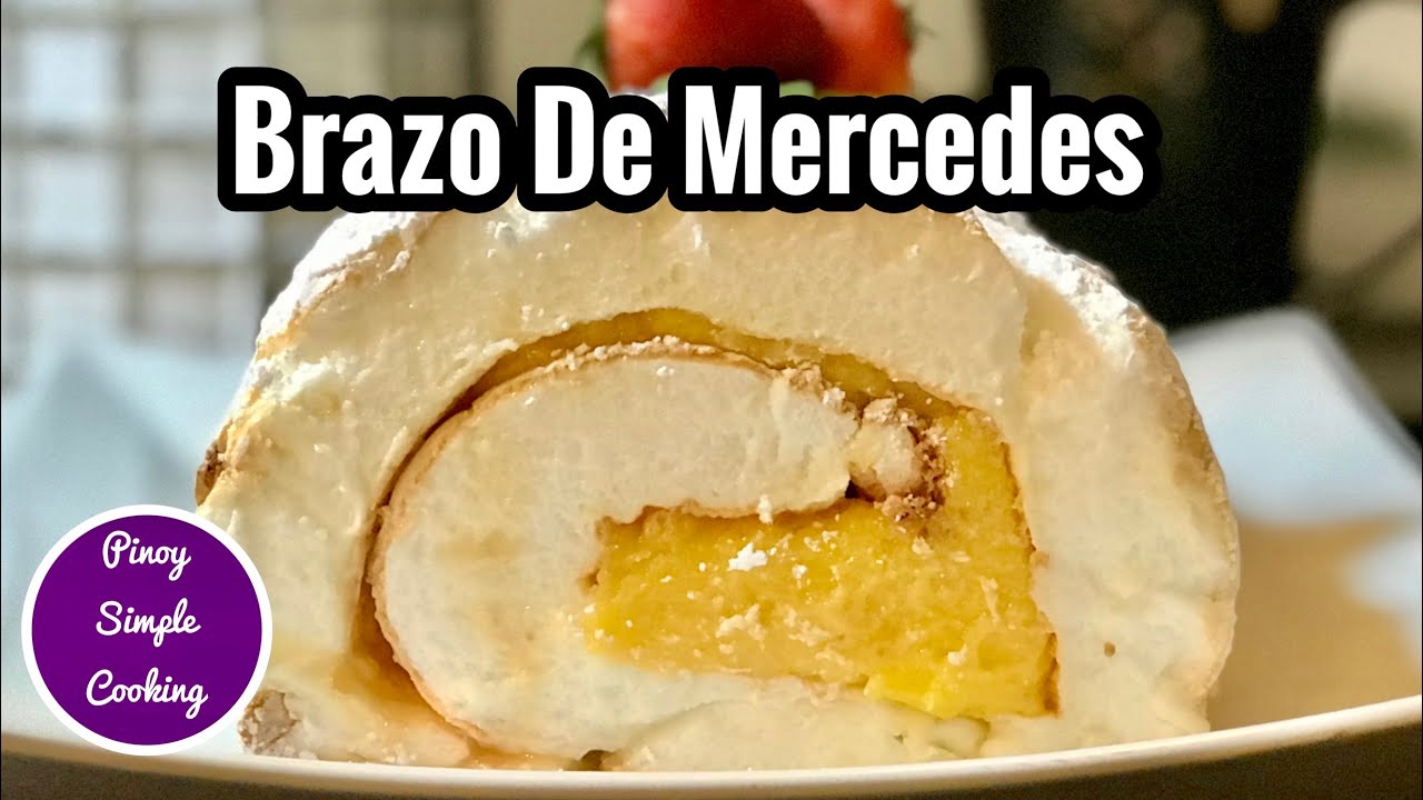 How to make Brazo de Mercedes | Brazo de Mercedes | New way | Pinoy ...