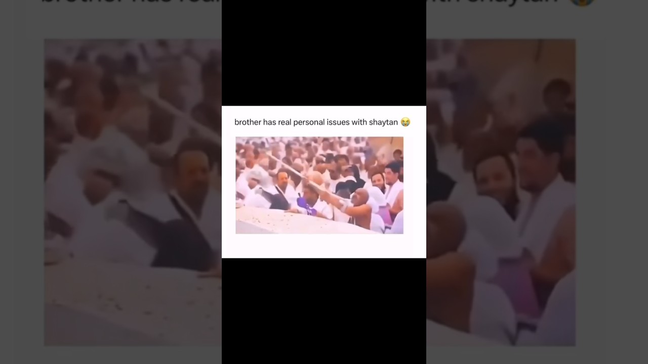 Brother has real parsonal issue with shaytan 🤣 #memes #shrotsyt # ...