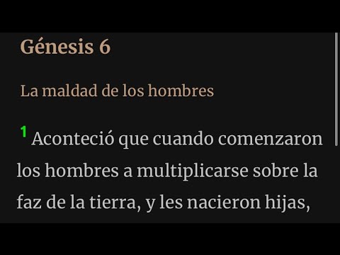 GENESIS 6 - YouTube