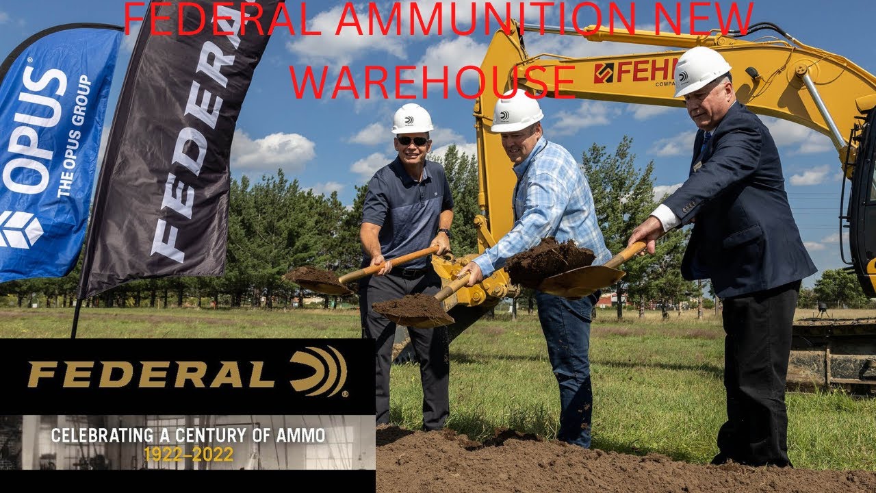 Federal Ammunition Breaks Ground on New 100,000 Square Foot Raw ...