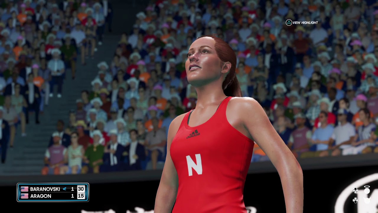 Husker Tennis Tournament Quarterfinals featuring Anna Baranovski vs ...