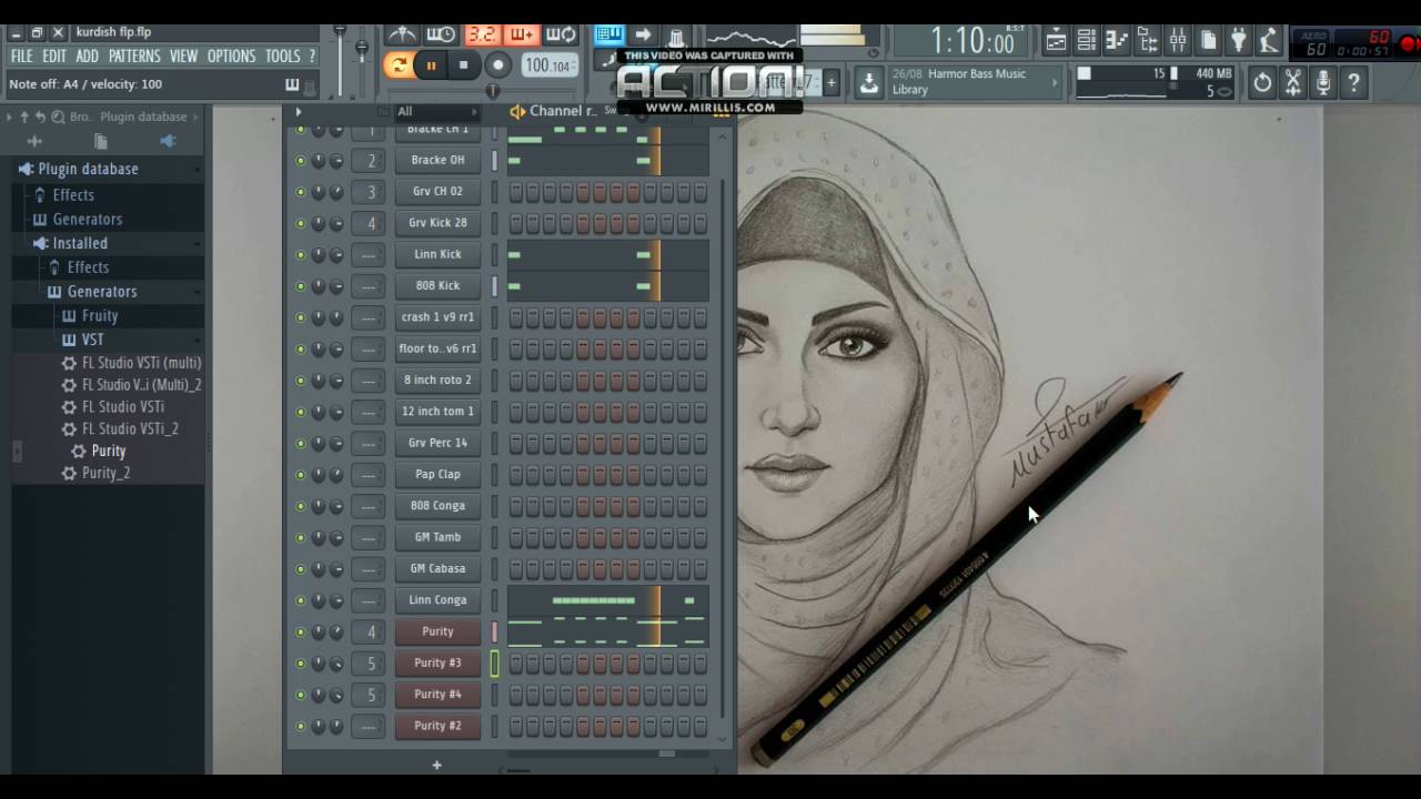 gorani mamosta awat bokani u hama krmashany Fl studio - YouTube