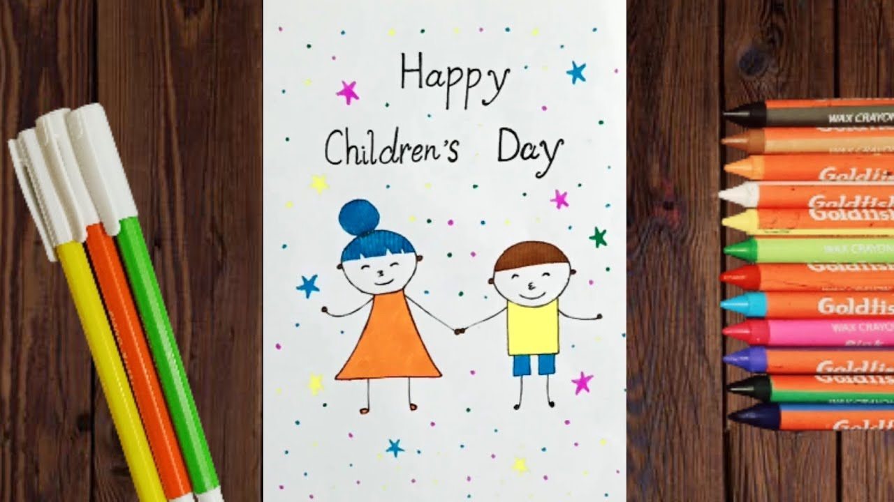 How To Make Children s Day Poster Card Happy Children s Day Card Children s Day Greeting how-to-make-children-s-day-poster-card-happy-children-s-day-card-children-s-day-greeting