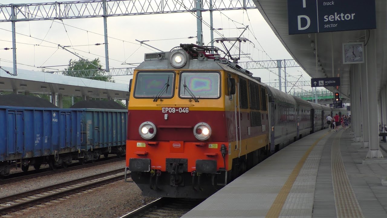 Pociągi na stacji PKP Trzebinia (PKP IC, PR, PKP Cargo, OBB, Silva, DB ...