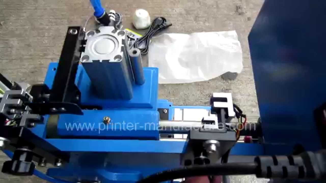 Desktop Pneumatic Pad Printer Mini Pad Printing Machine - YouTube