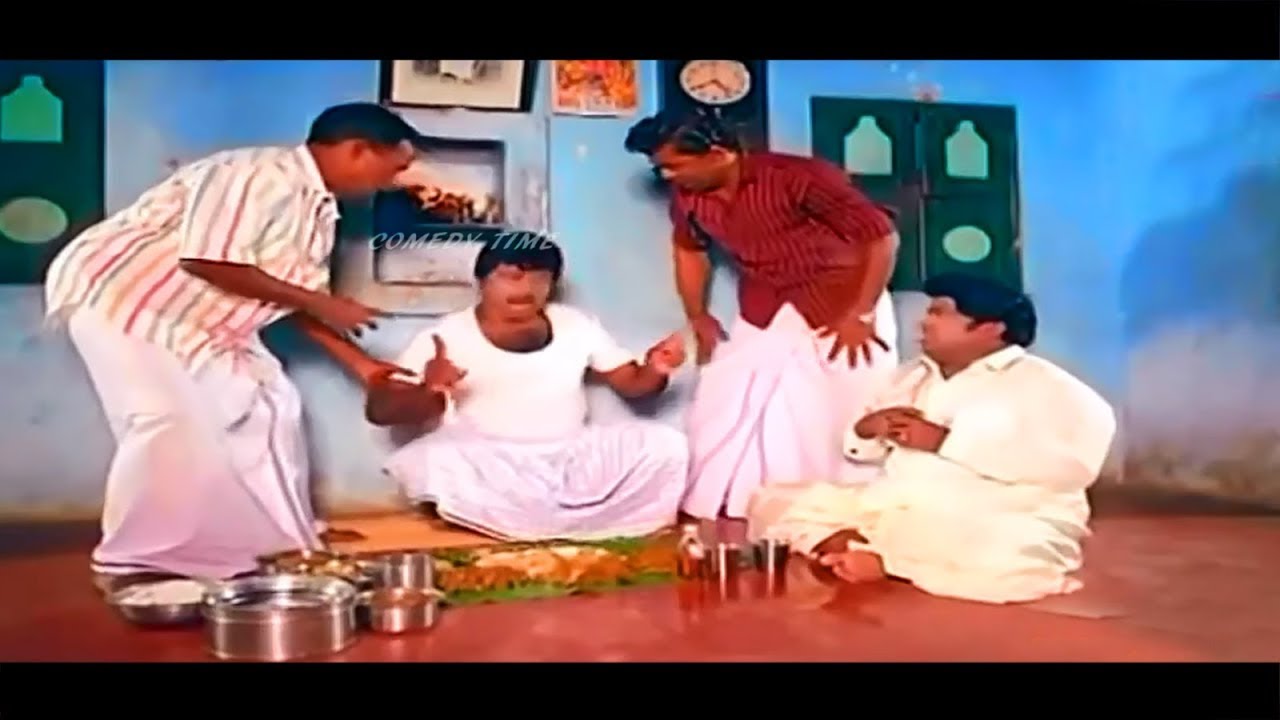 Goundamanai Senthil Food Eating Comedy | Tamil Comedy Scenes ...
