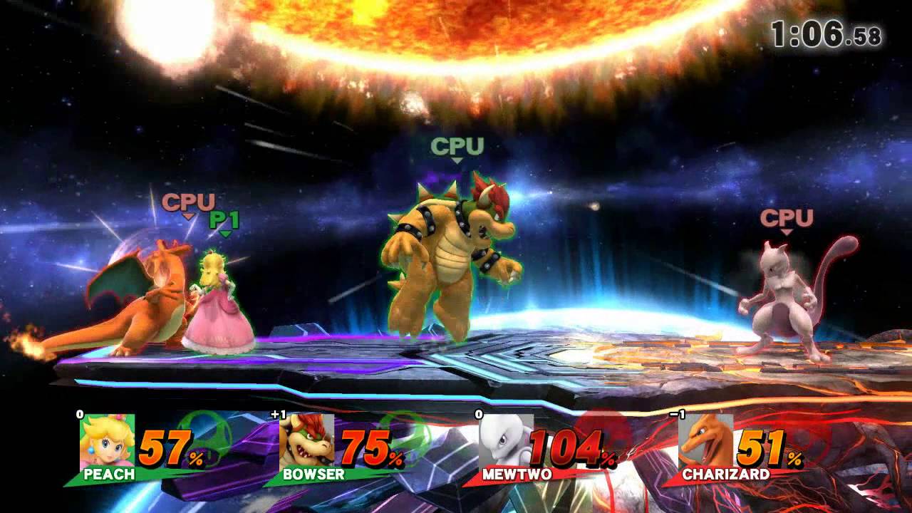 Peach and Bowser vs Pokemon - YouTube