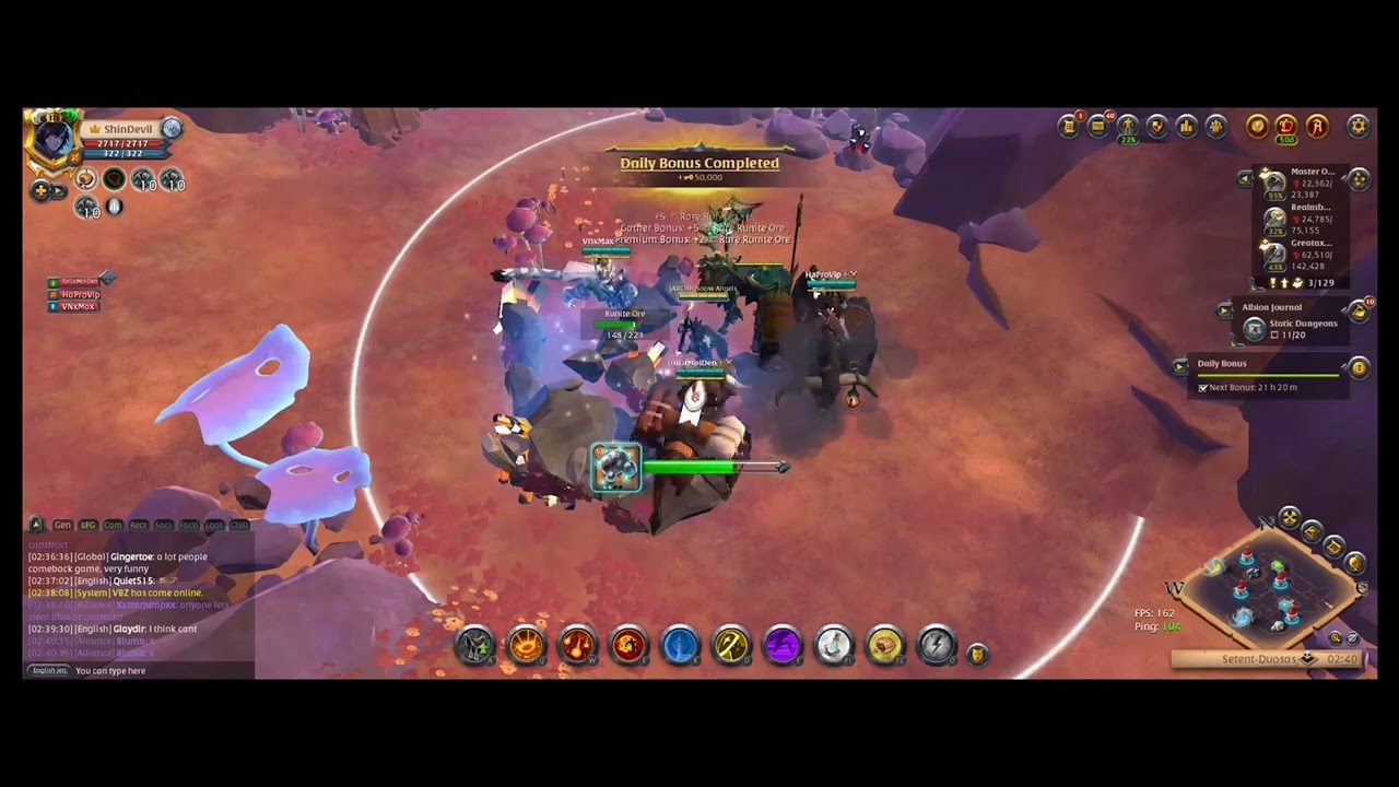 Farm ore with guild xD | Albion Online - YouTube