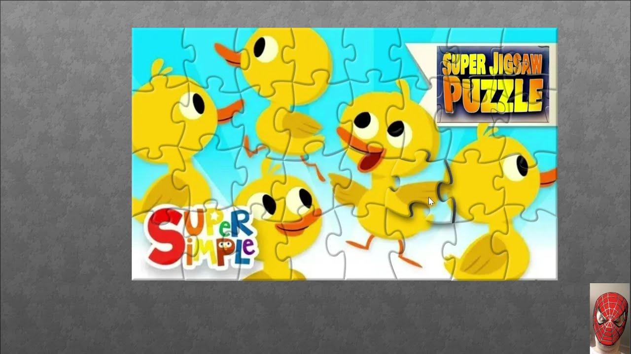 Super Simple Songs Five Little Ducks Puzzle №2 - YouTube