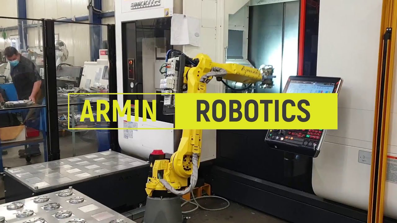 ARMIN M35S Table with MAZAK INTEGREX I 200 - YouTube