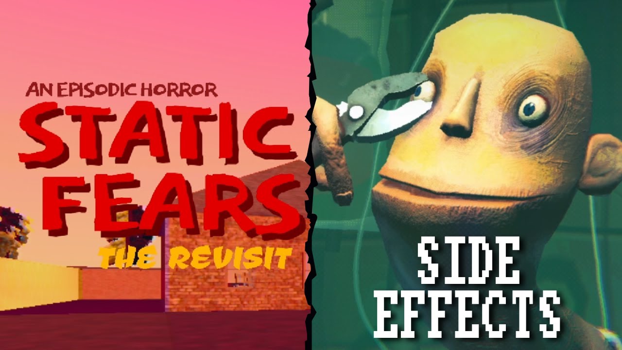 Playing 2 Horror Games | Static Fears & Side Effects - YouTube