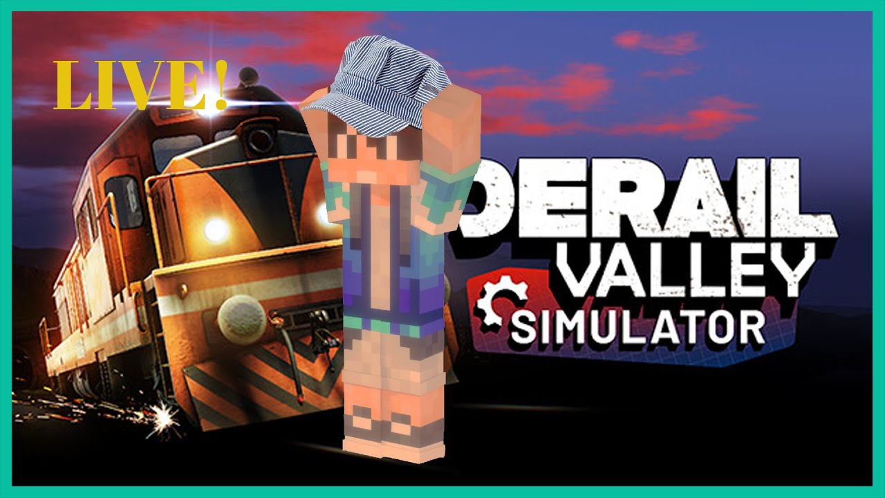 Live!- Derail Valley Simulator- I LOVE TRAINS! - YouTube