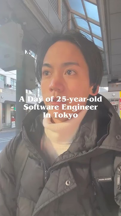 A Day Of 25 Years-old Software Developer in Tokyo - YouTube