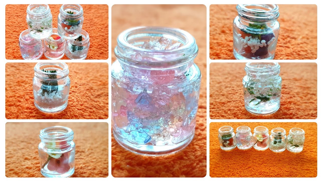 5 DIY Miniatures In Empty Colour Bottle||Easy Craft ideas||Best Out of ...