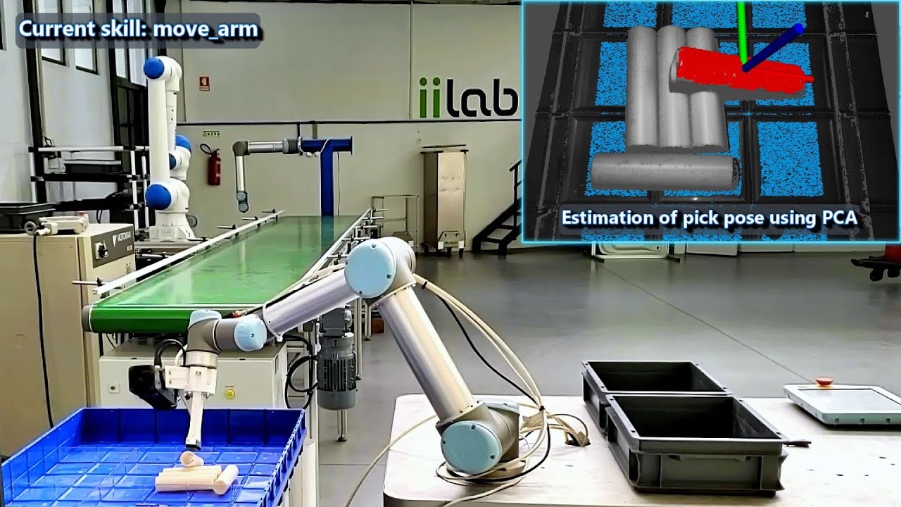 Bin picking using region growing and principal component analysis - YouTube