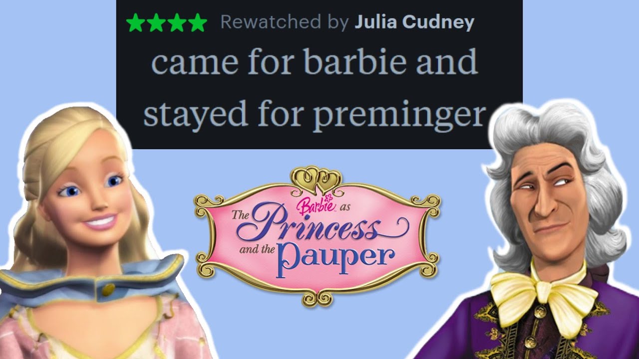 iconic "Barbie as the Princess and the Pauper" reviews - YouTube
