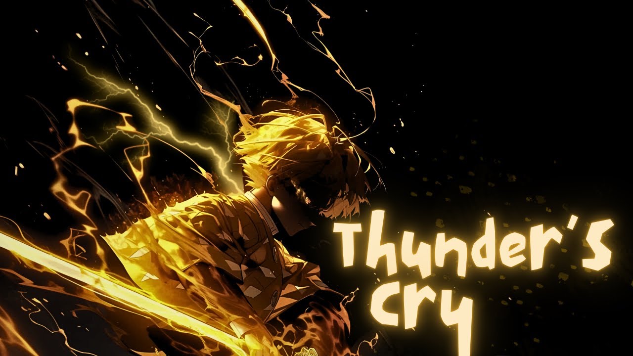 Thunder's Cry - Zenitsu Agatsuma Demon Slayer AMV | #demonslayer #amv # ...