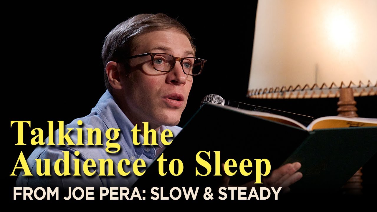 Joe Pera Talks the Audience to Sleep (live) - YouTube