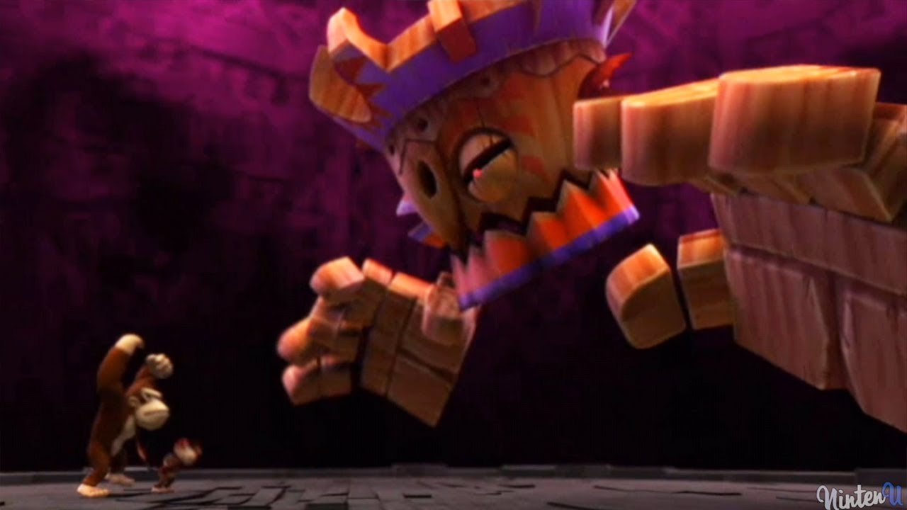 Donkey Kong Country Returns - 100% Walkthrough Part 8 - World 8 Volcano ...