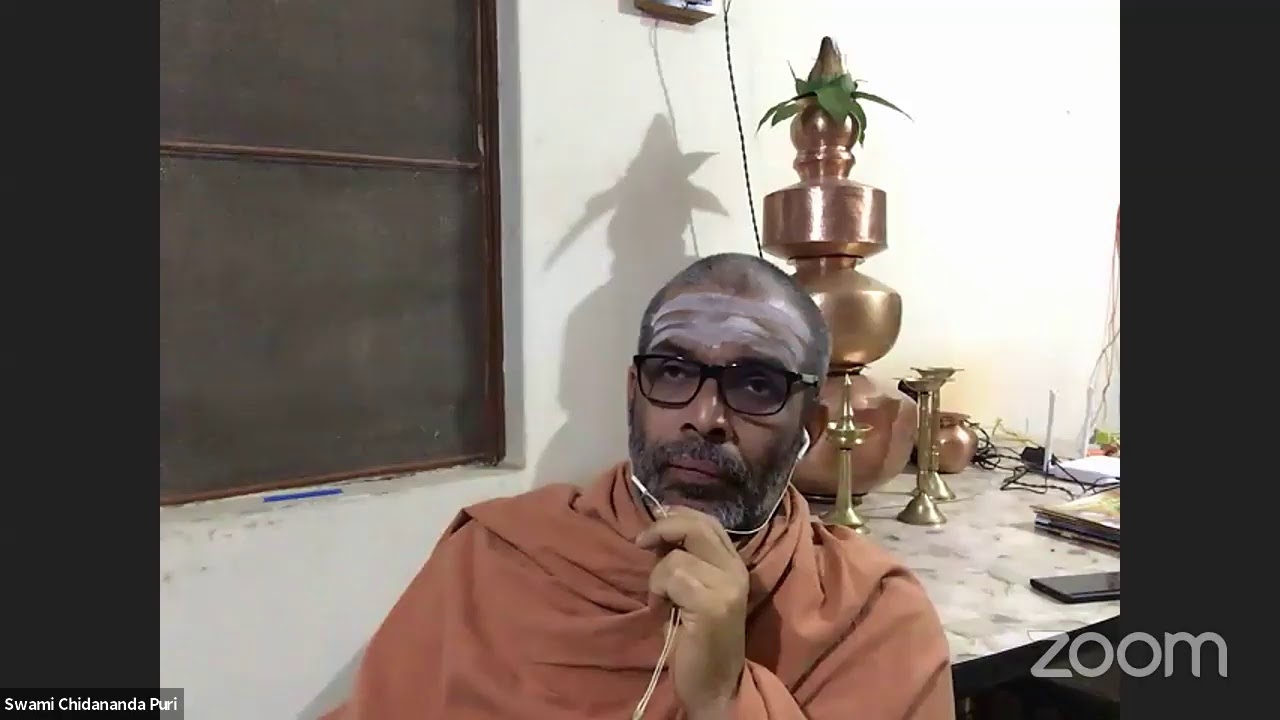 Swami Chidananda Puri - Sunday, November 15th, 2020 - YouTube