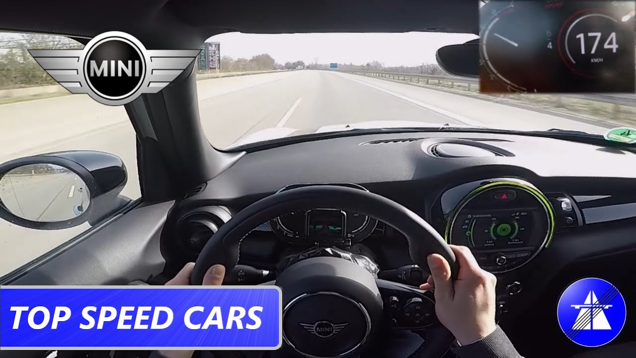 2021 Mini Cooper TOP SPEED DRIVE ON GERMAN AUTOBAHN - YouTube