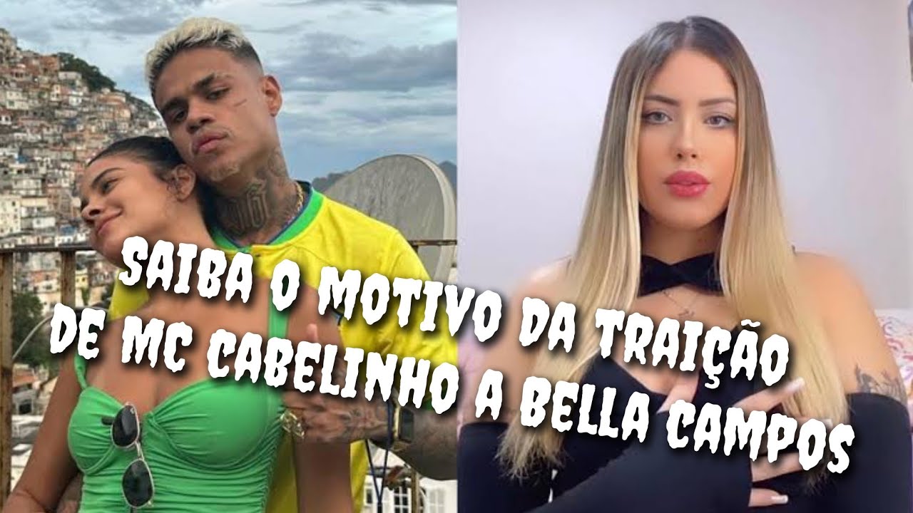MC Cabelinho traiu Bela Campos com Duda no sábado em um hotel - YouTube